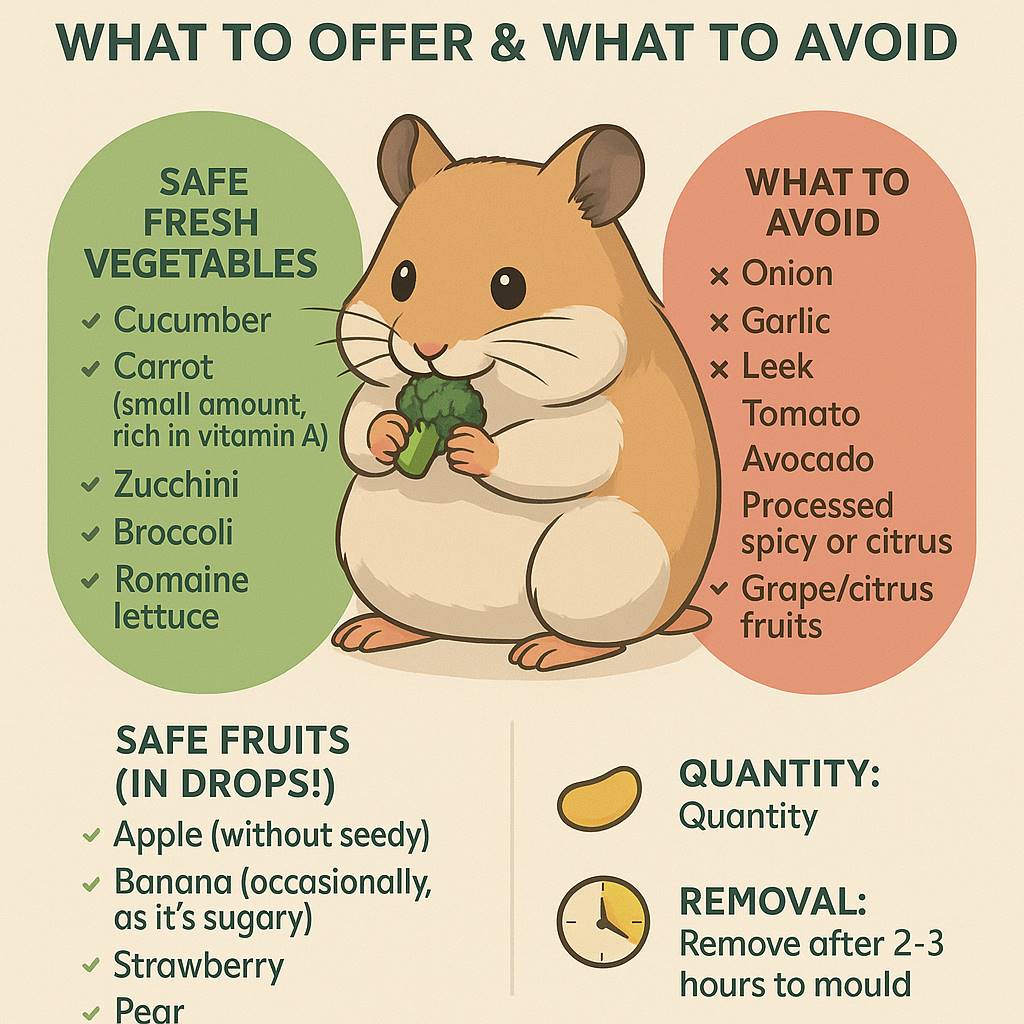 Fresh Foods for Hamsters: What You Need to Know – PetFoodHarmony